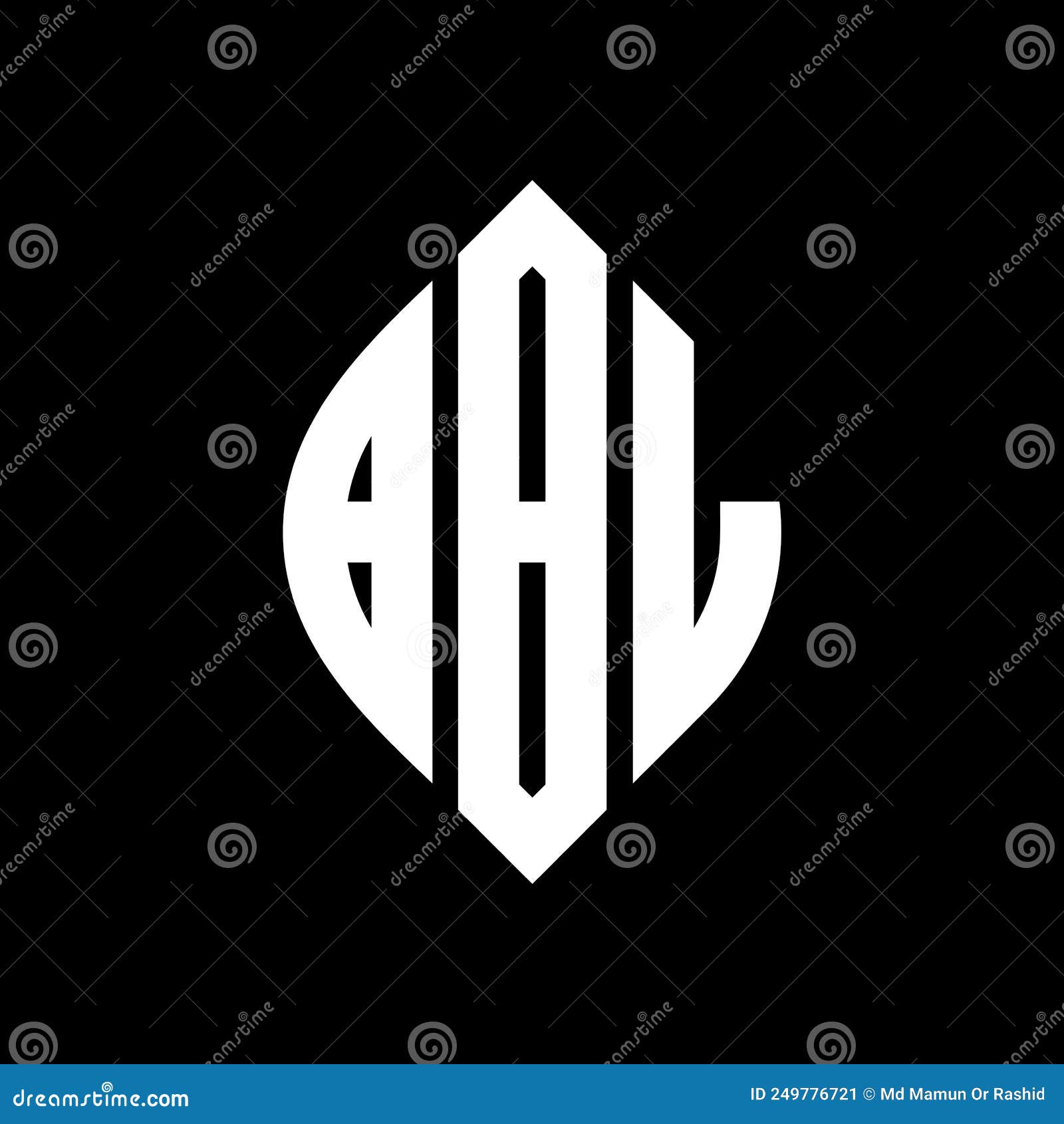 BBL Circle Letter Logo Design with Circle and Ellipse Shape. BBL ...