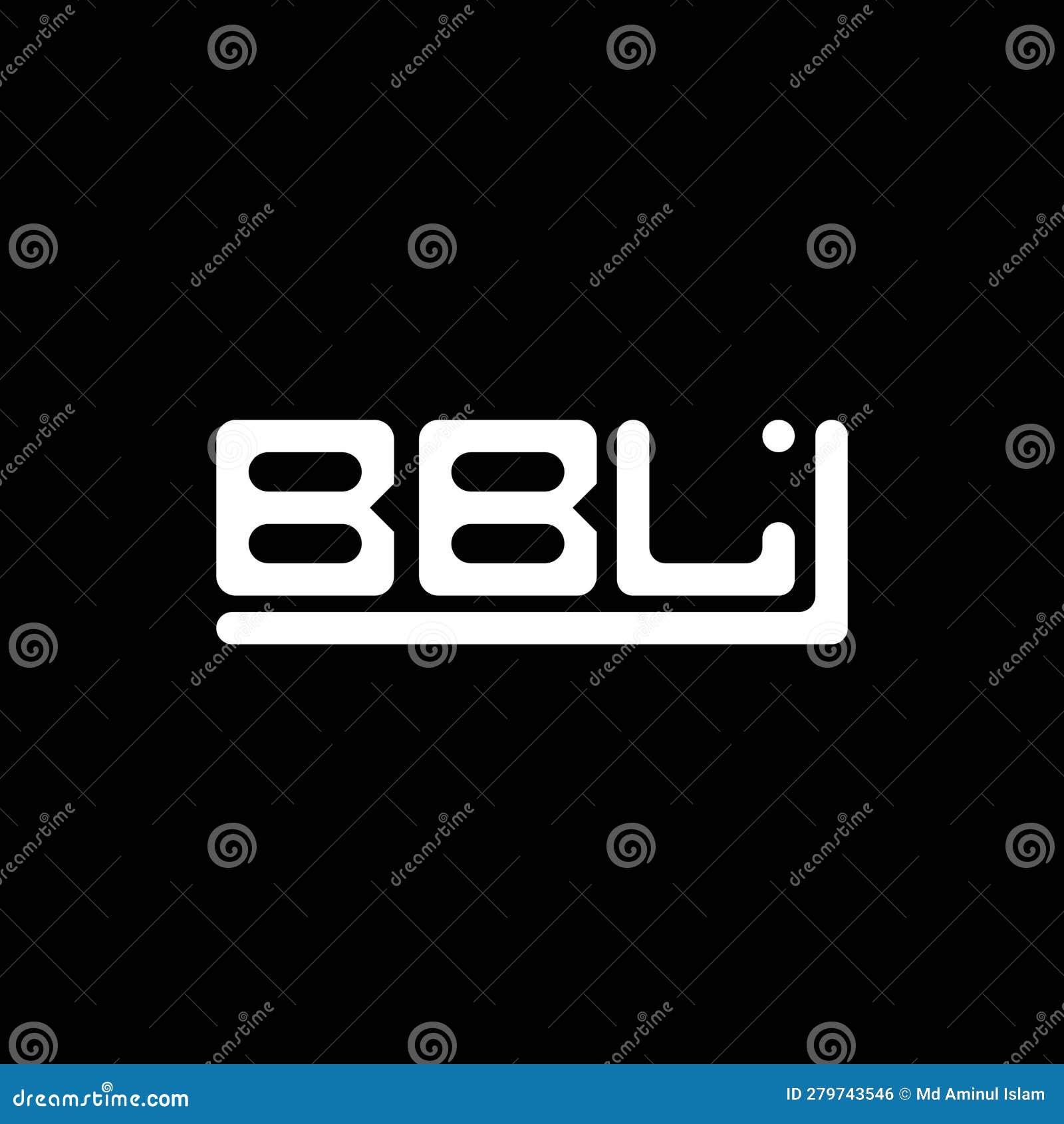 BBL Letter Logo Creative Design with Vector Graphic, BBL Stock ...