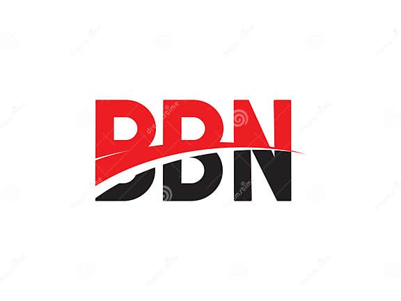 BBN Letter Initial Logo Design Vector Illustration Stock Vector ...