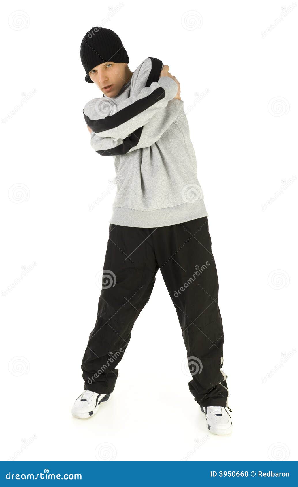 Bboy pose stock photo. Image of front, causal, exercise - 3950660