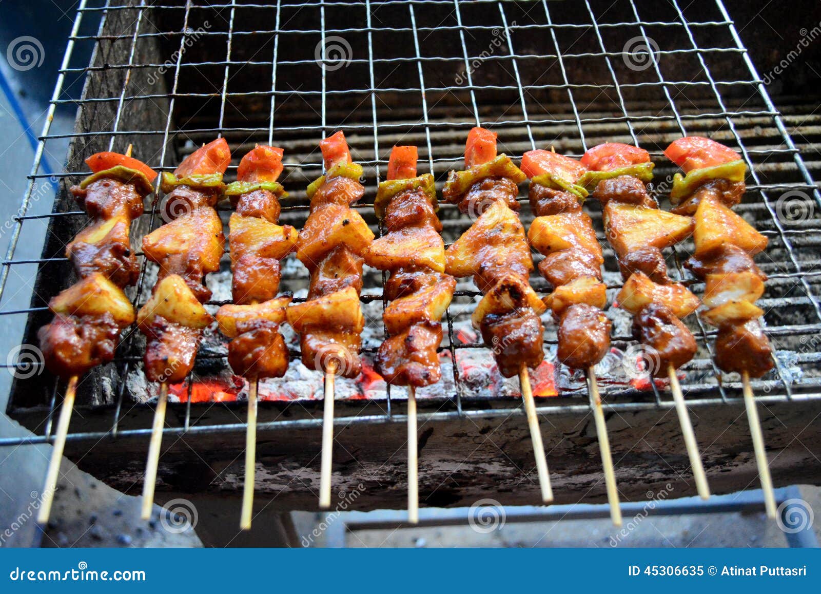 BBQ barbecuing stock image. Image of dinner, barbecue - 45306635