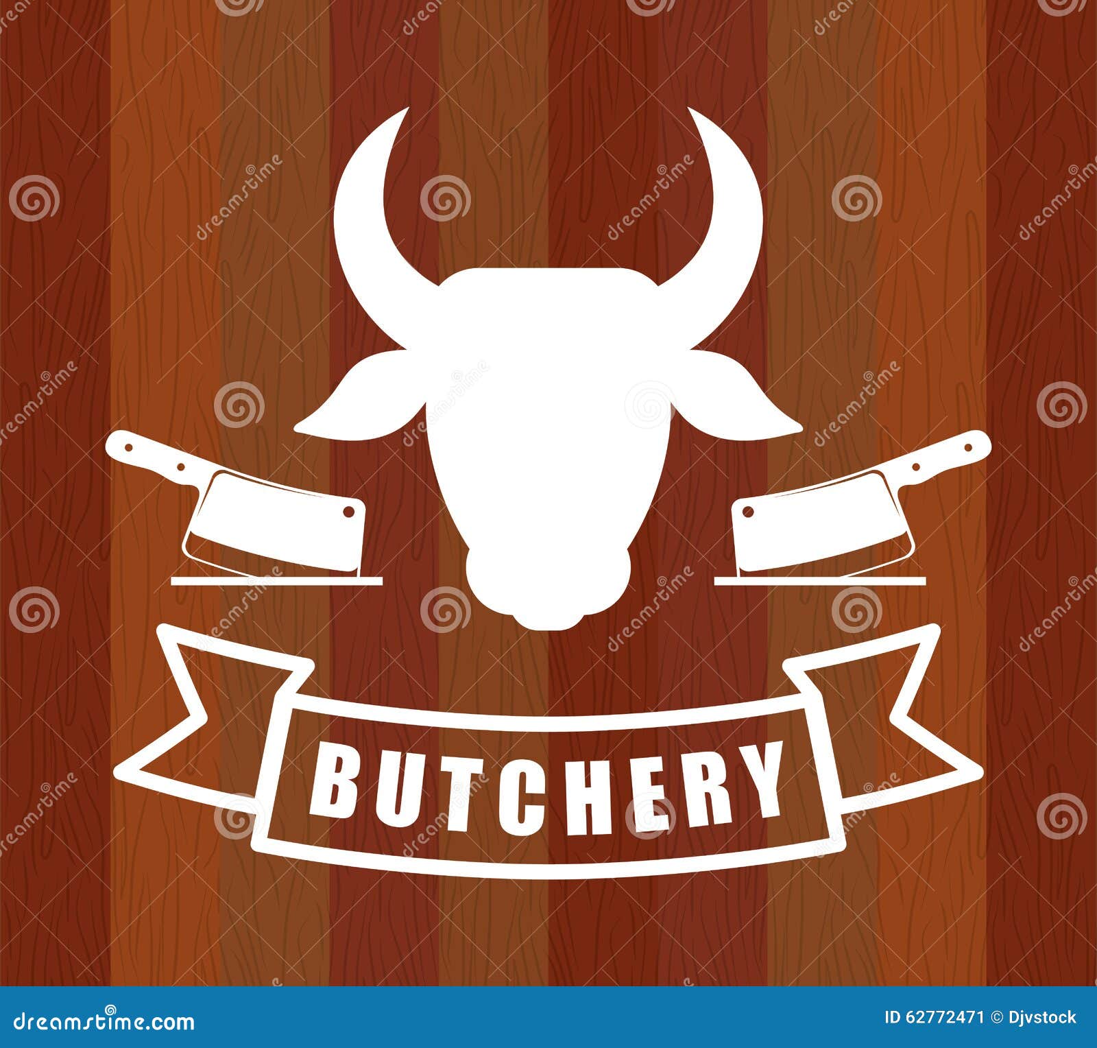 Bbq and butchery theme stock vector. Illustration of gourmet - 62772471