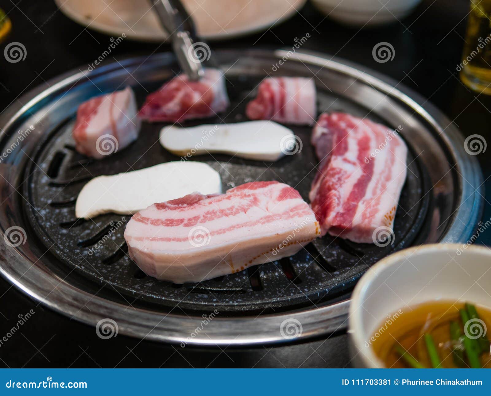 BBQ Coreano Da Carne De Porco Do Estilo Imagem de Stock - Imagem de ...