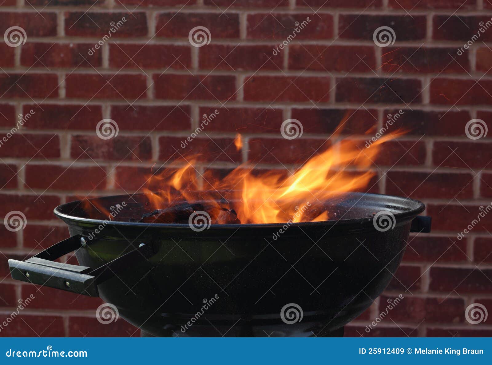 BBQ grill fire stock image. Image of barbeque, coal, outside - 25912409