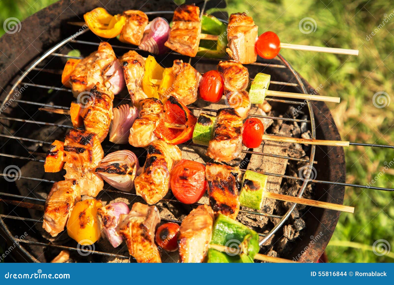 Bbq grill stock photo. Image of refined, summer, food - 55816844