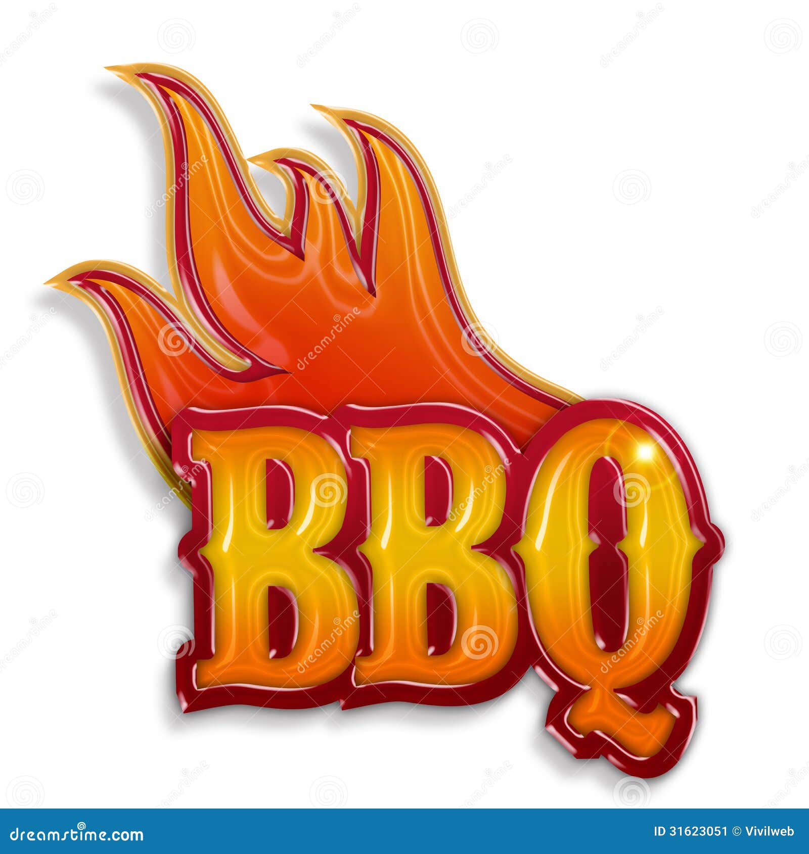 Bbq stock illustration. Illustration of badge, element - 31623051