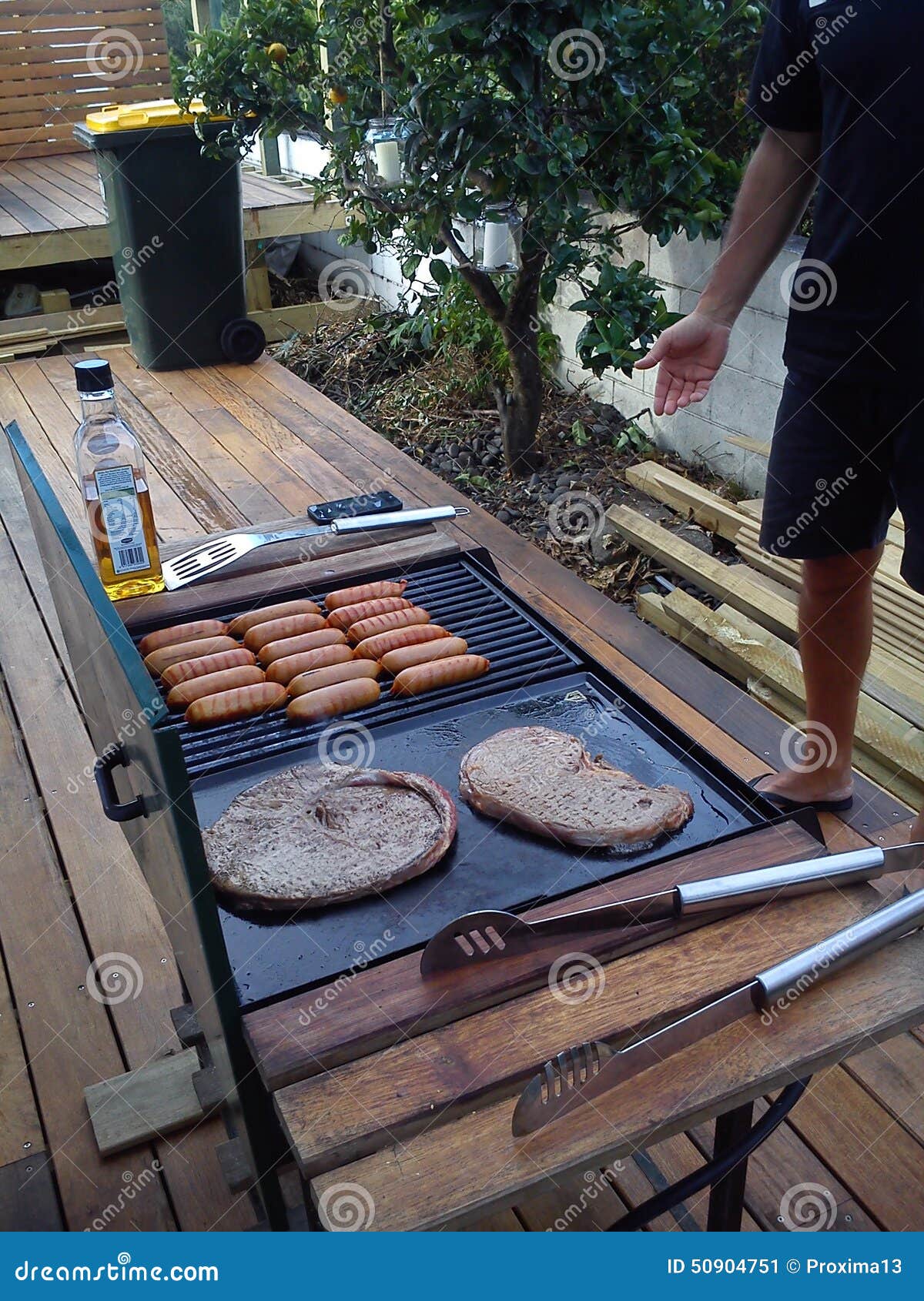 BBQ in New Zealand stock image. Image of meal, cook, tongs - 50904751