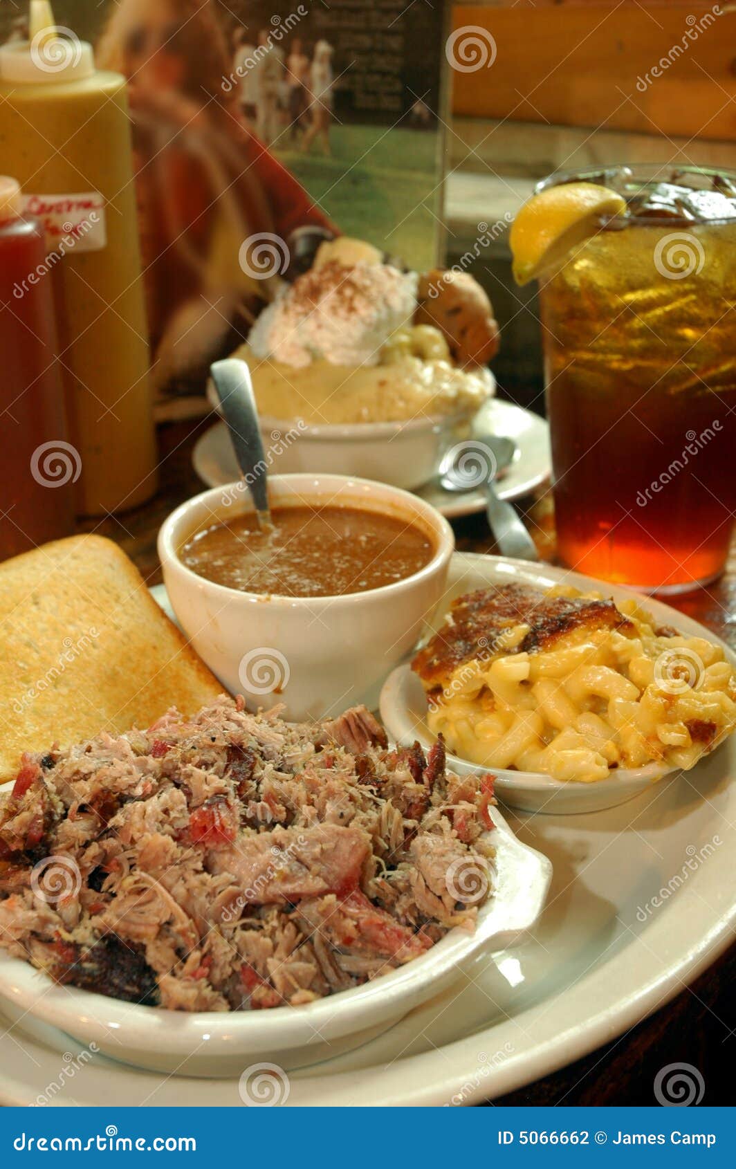 BBQ plate 2 stock photo. Image of restaurant, brunswick - 5066662