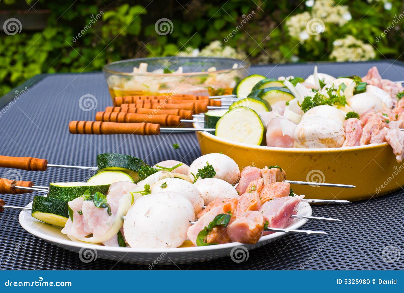 BBQ Raw Material stock photo. Image of shashlik, prepare - 5325980