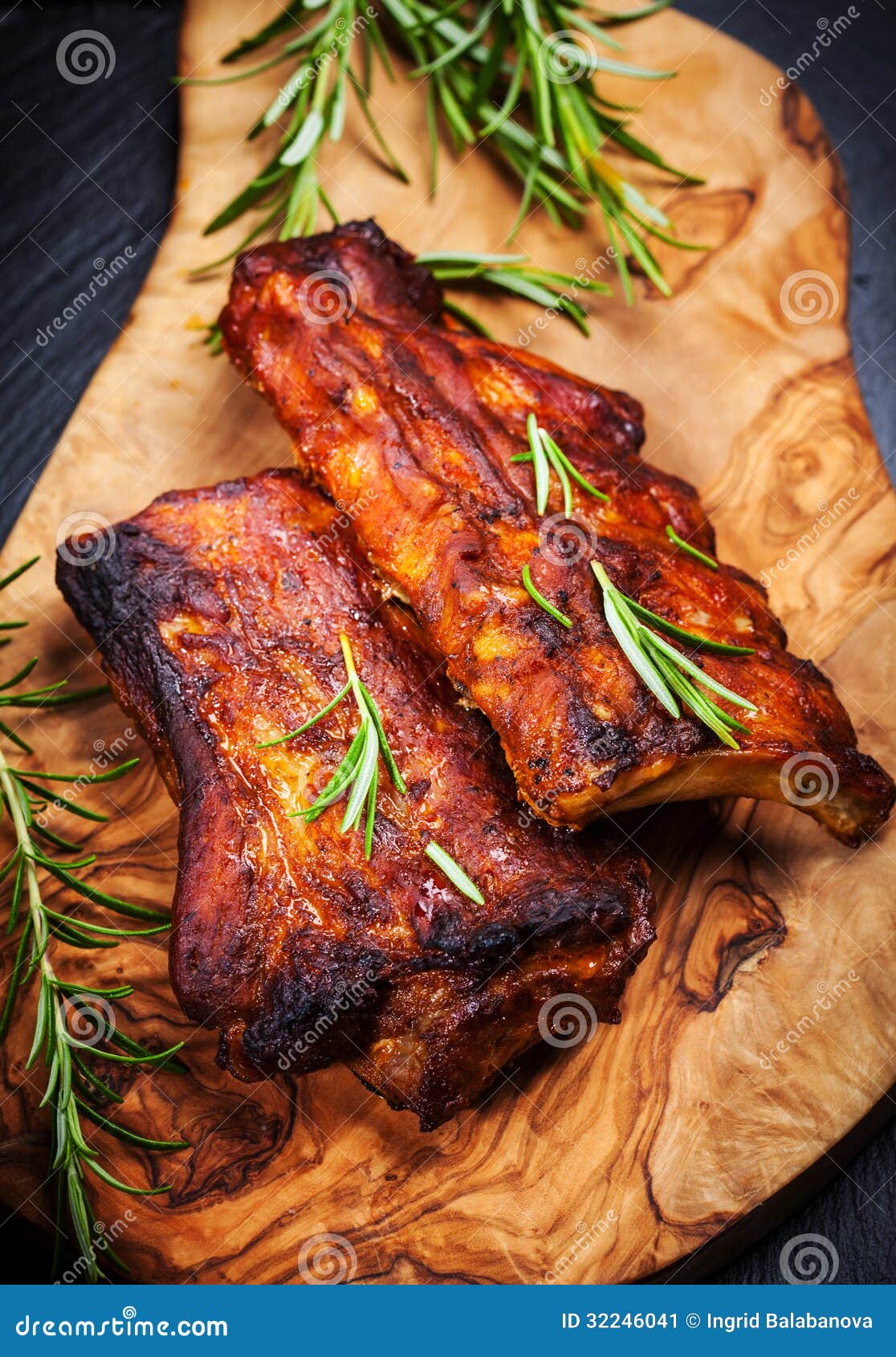 Raw Spare Ribs Royalty-Free Stock Photo | CartoonDealer.com #27092505