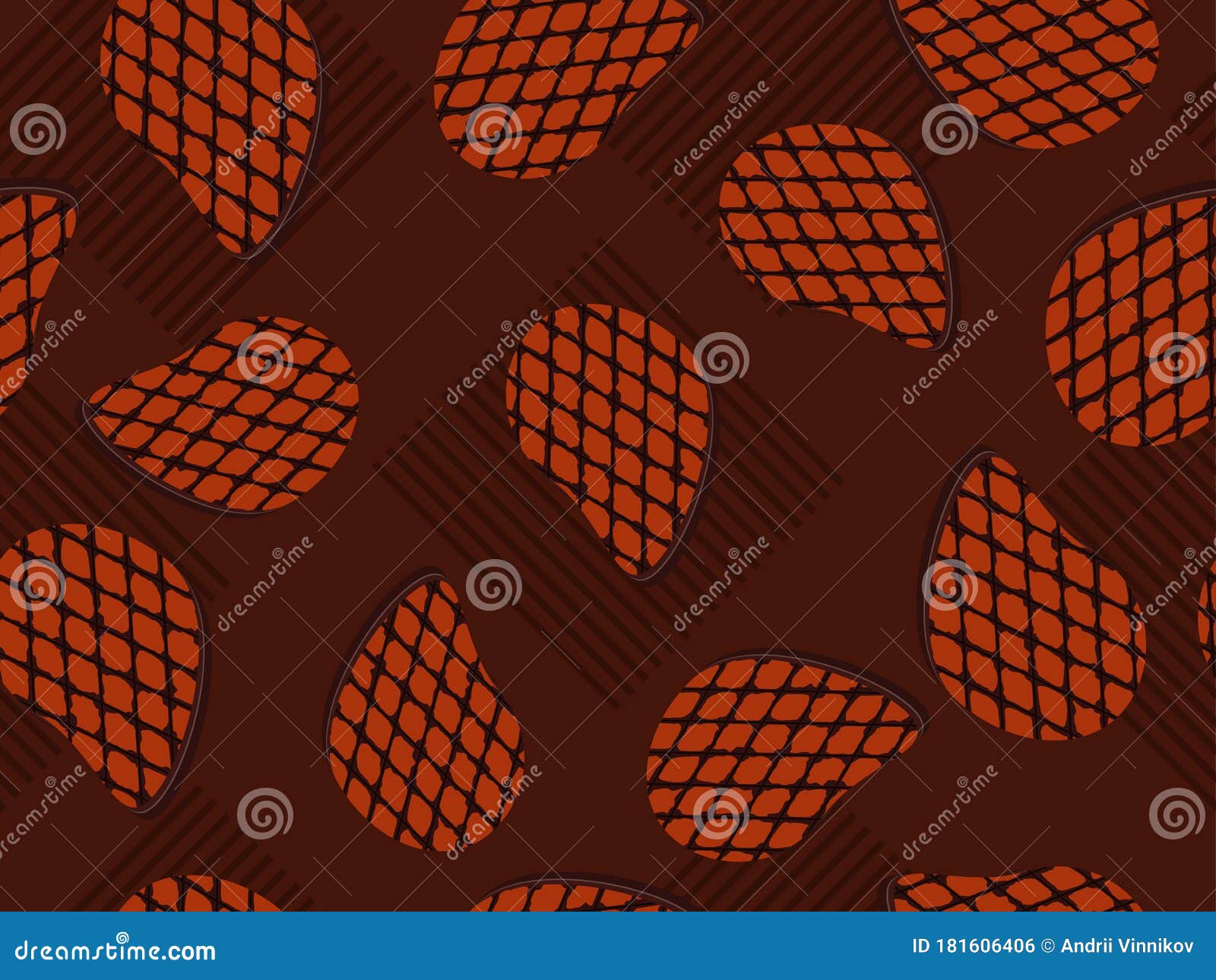 BBQ Steak Seamless Pattern, Grilled Meat Top View. Roast Beef. Vector ...