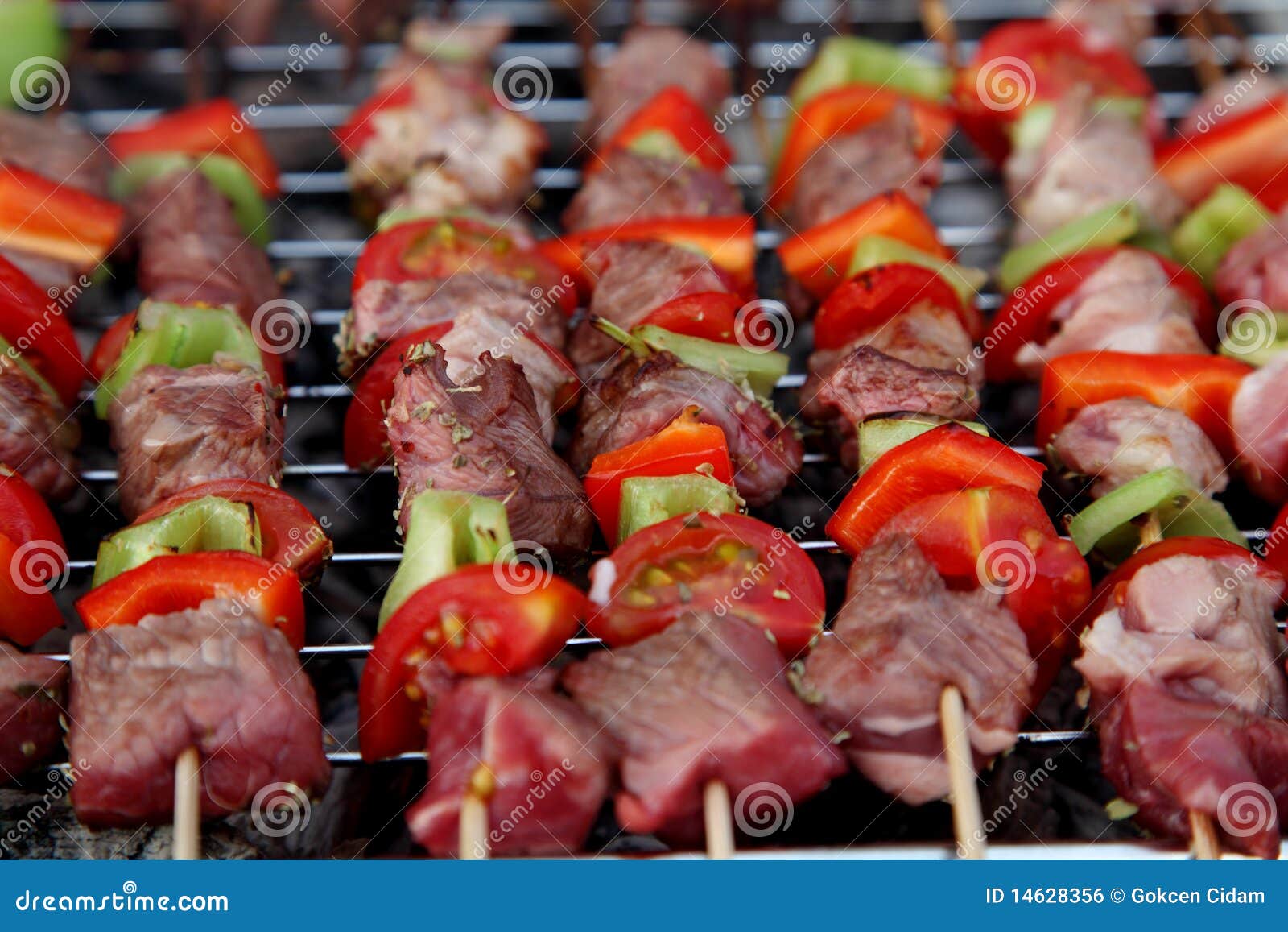 BBQ Sticks stock photo. Image of shish, kebab, sticks - 14628356
