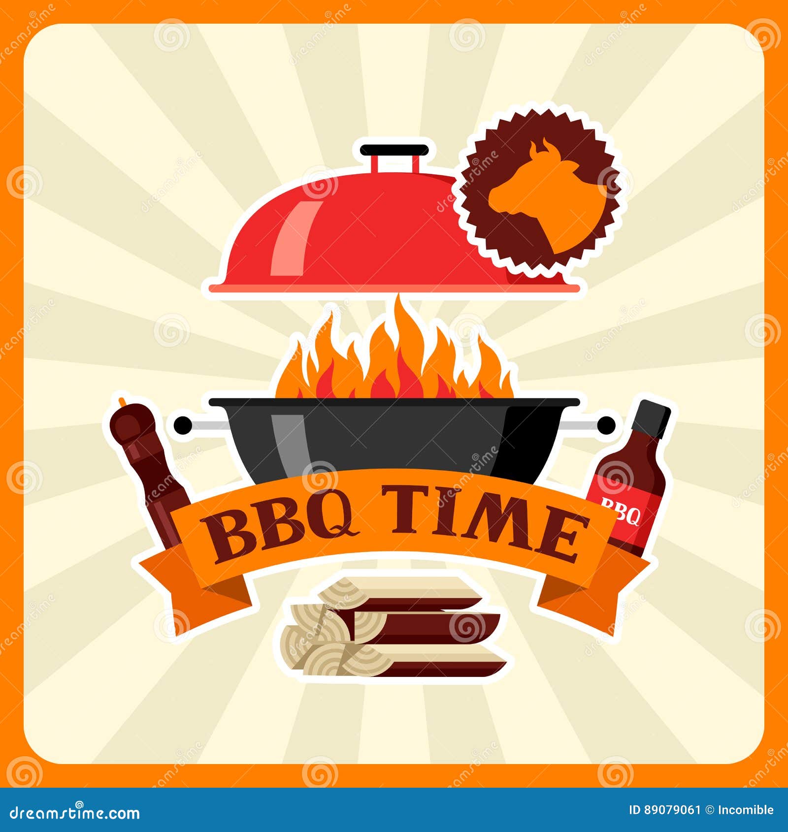 Its Bbq Time Clipart