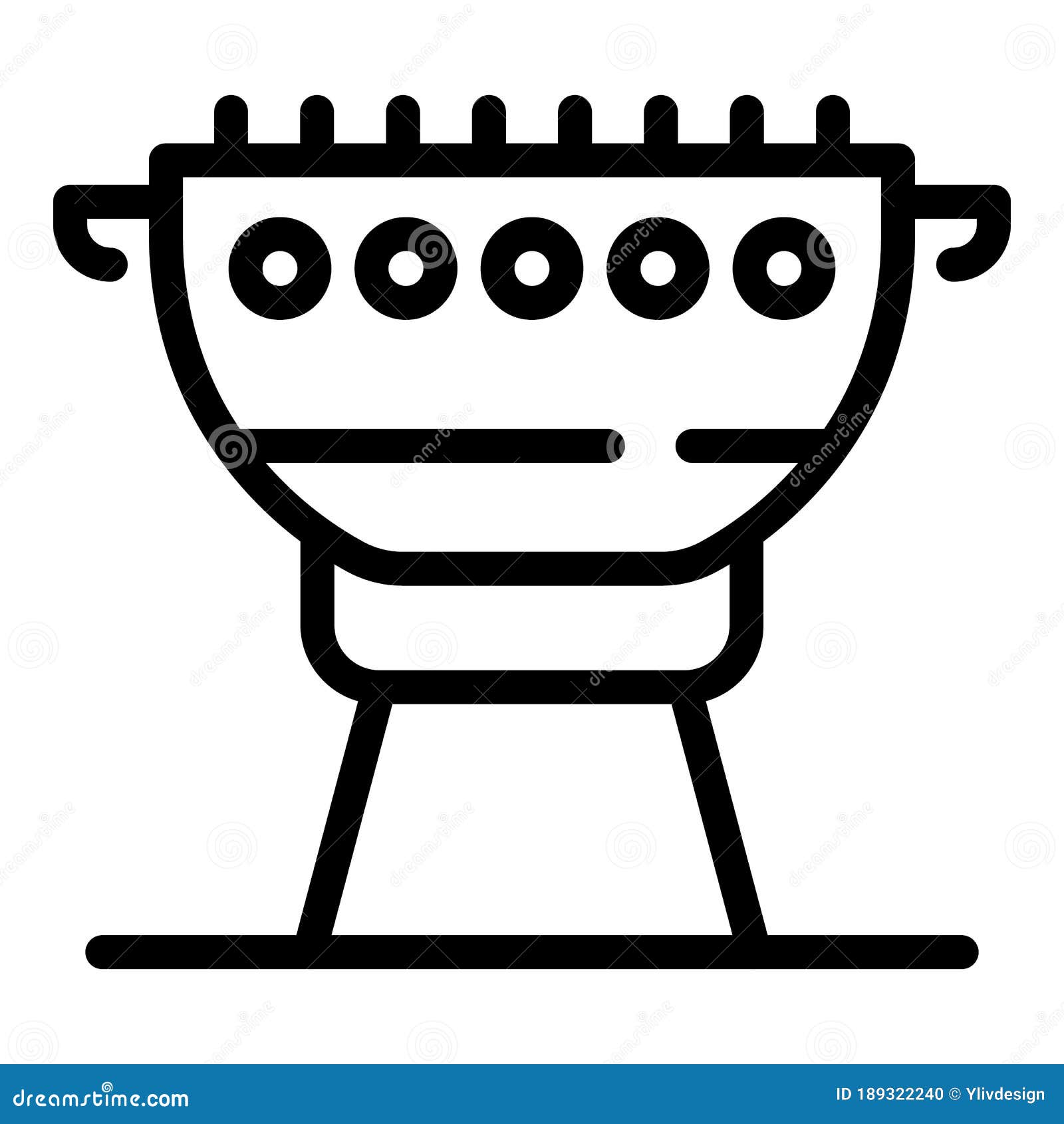 Bbq Tool Icon, Outline Style Stock Vector - Illustration of barbecue ... Bbq Tool Icon, Outline Style Stock Vector - Illustration of barbecue ...