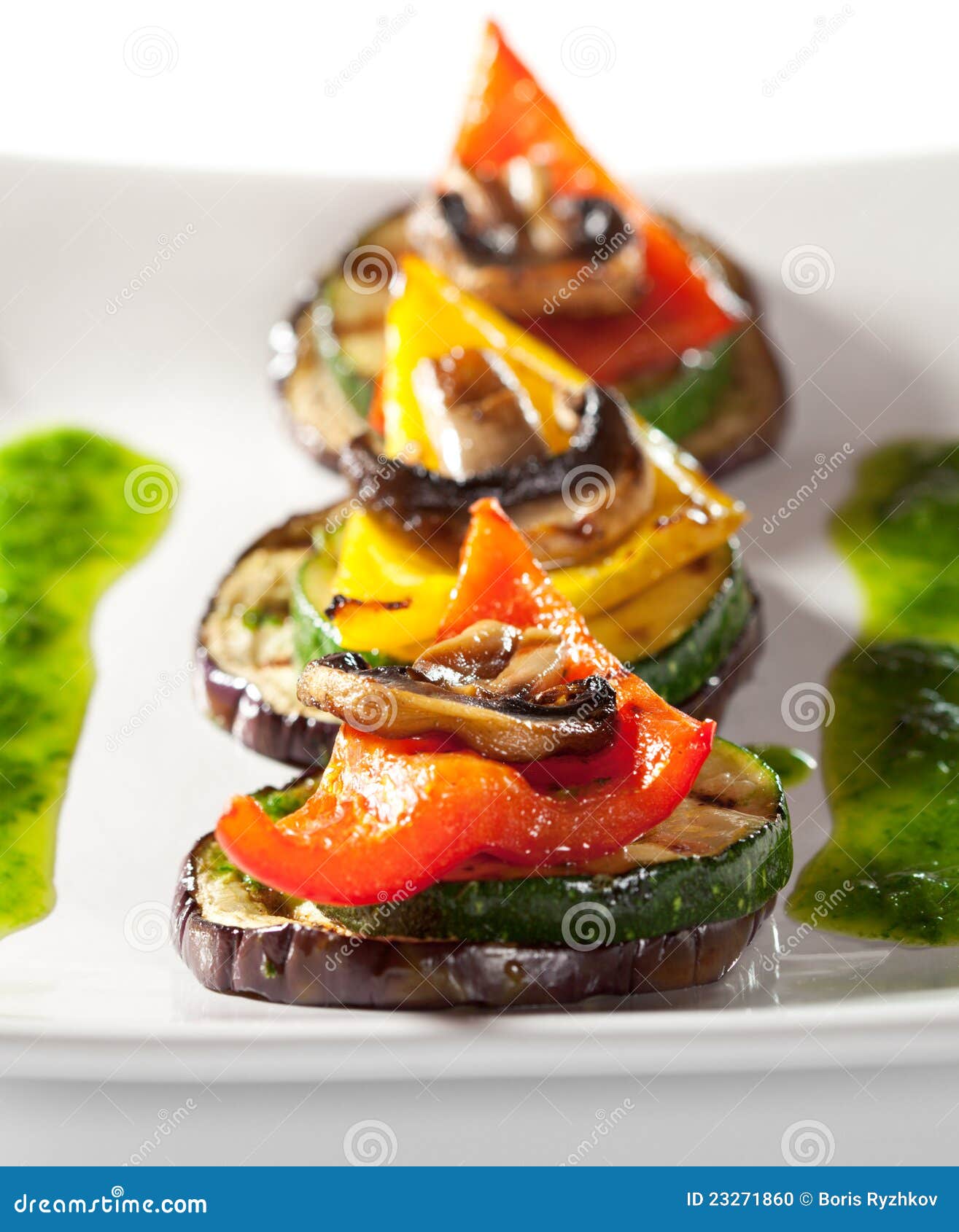 BBQ Vegetables stock photo. Image of grilled, food, grill - 23271860