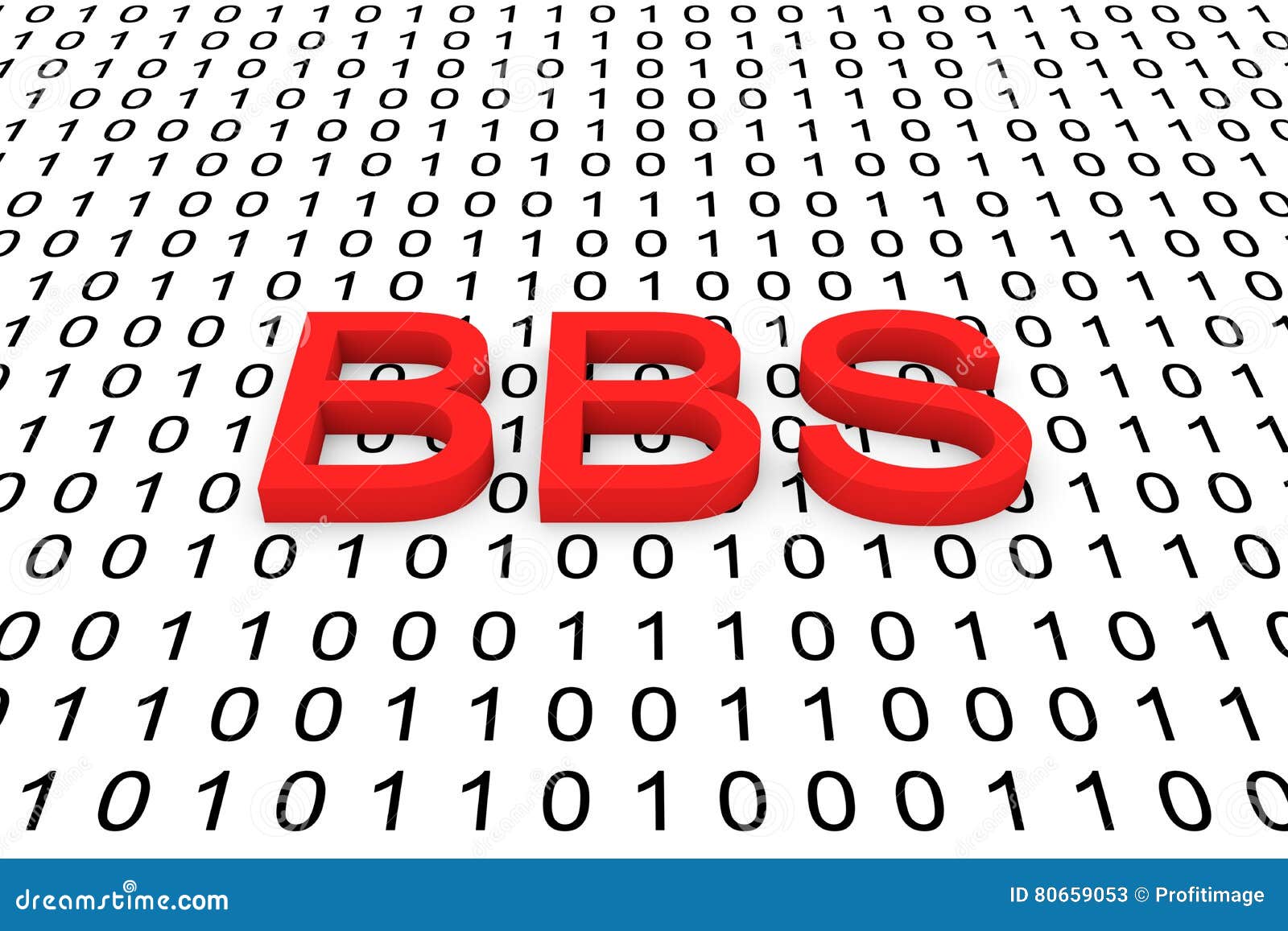 BBS stock illustration. Illustration of system, render - 80659053