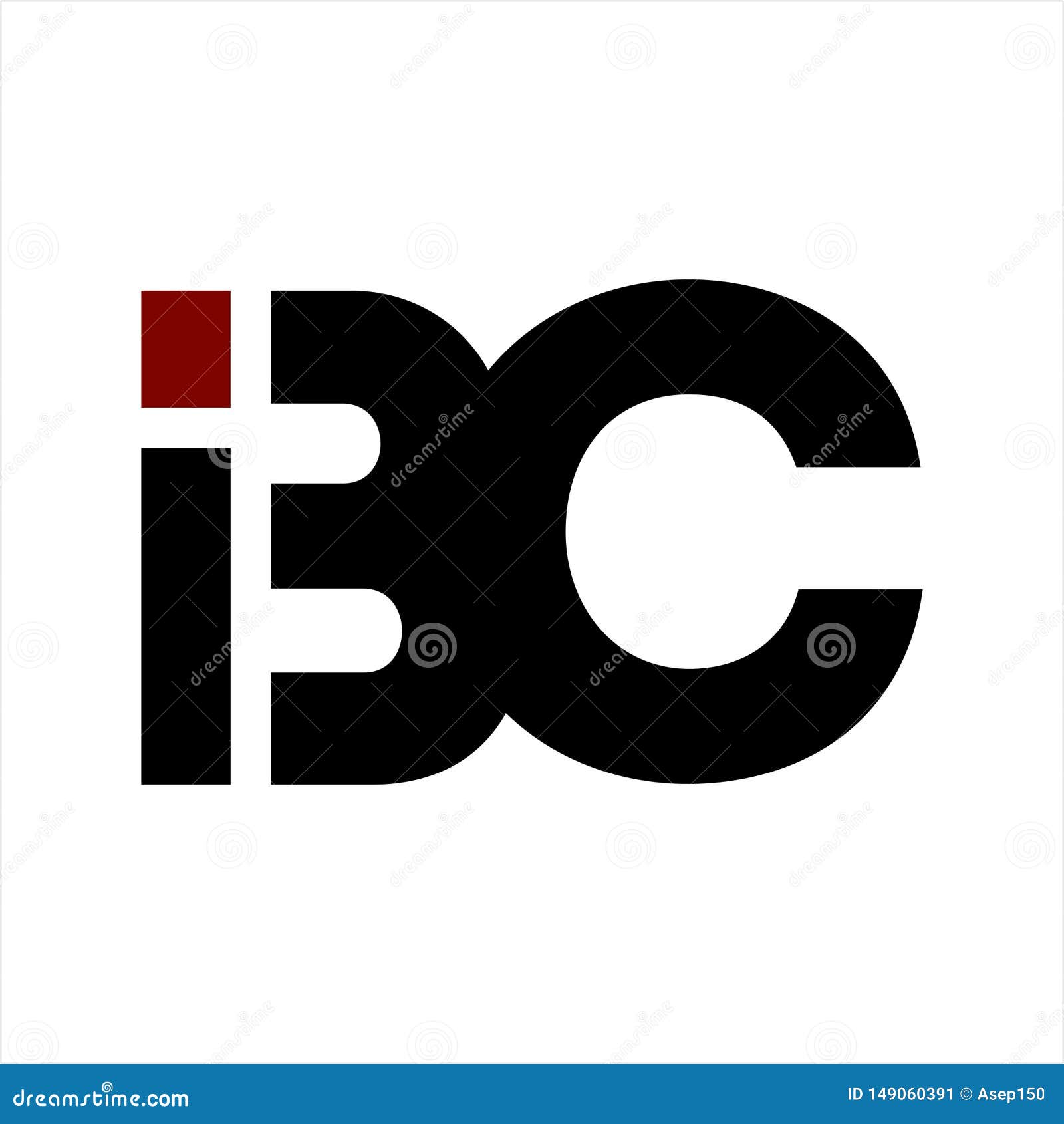 BC, BIC, IBC Initials Company Logo Stock Vector - Illustration of ...
