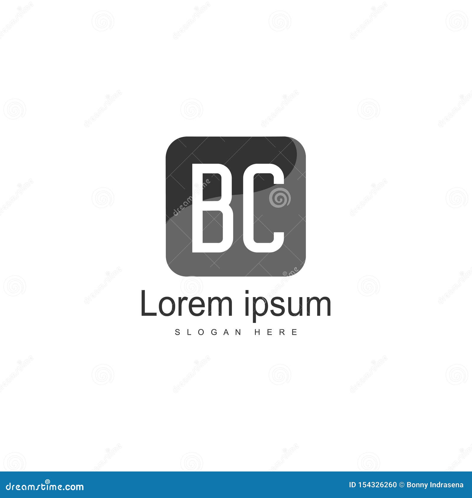 BC Letter Logo Design. Creative Modern BC Letters Icon Illustration ...