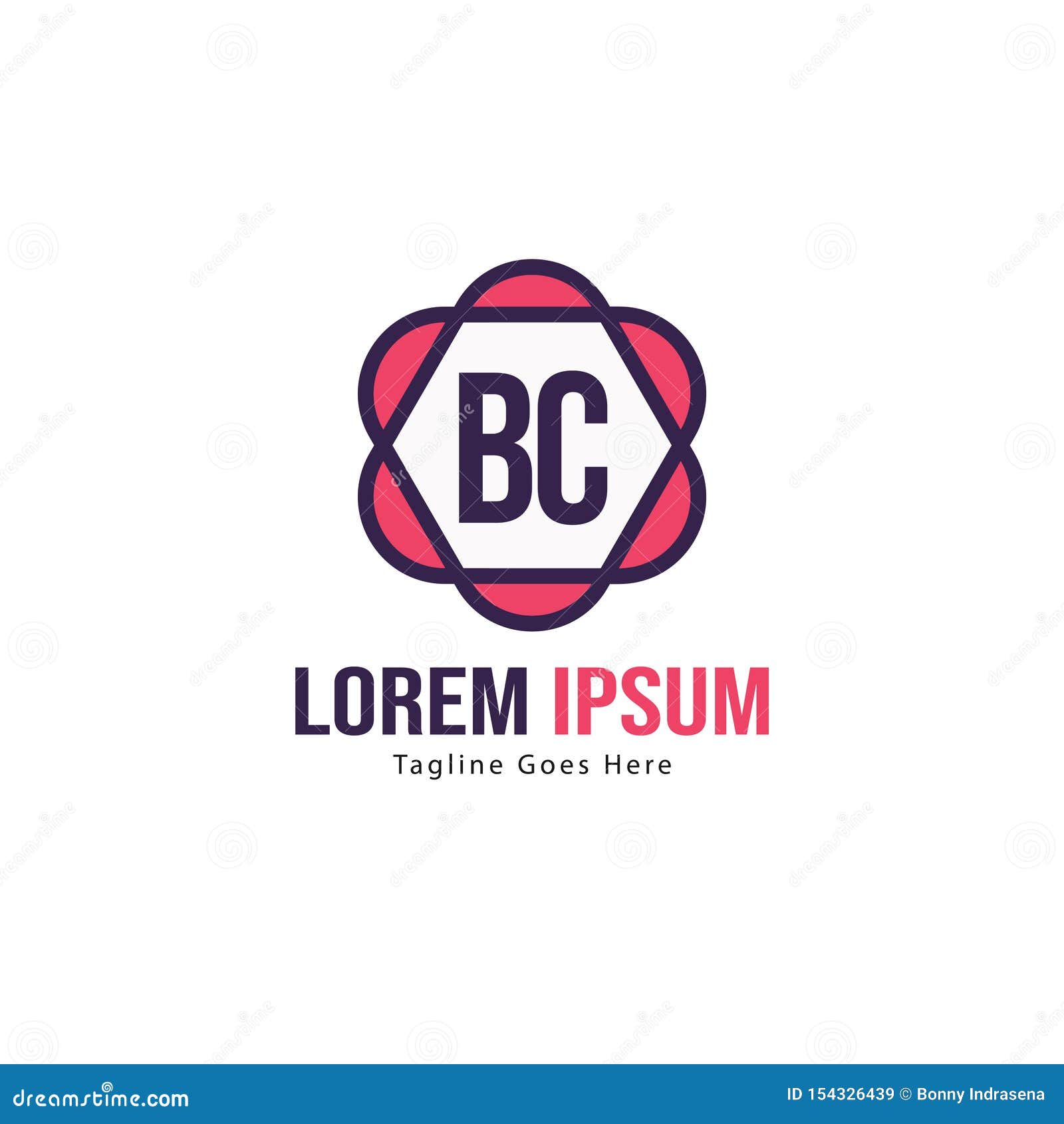 BC Letter Logo Design. Creative Modern BC Letters Icon Illustration ...
