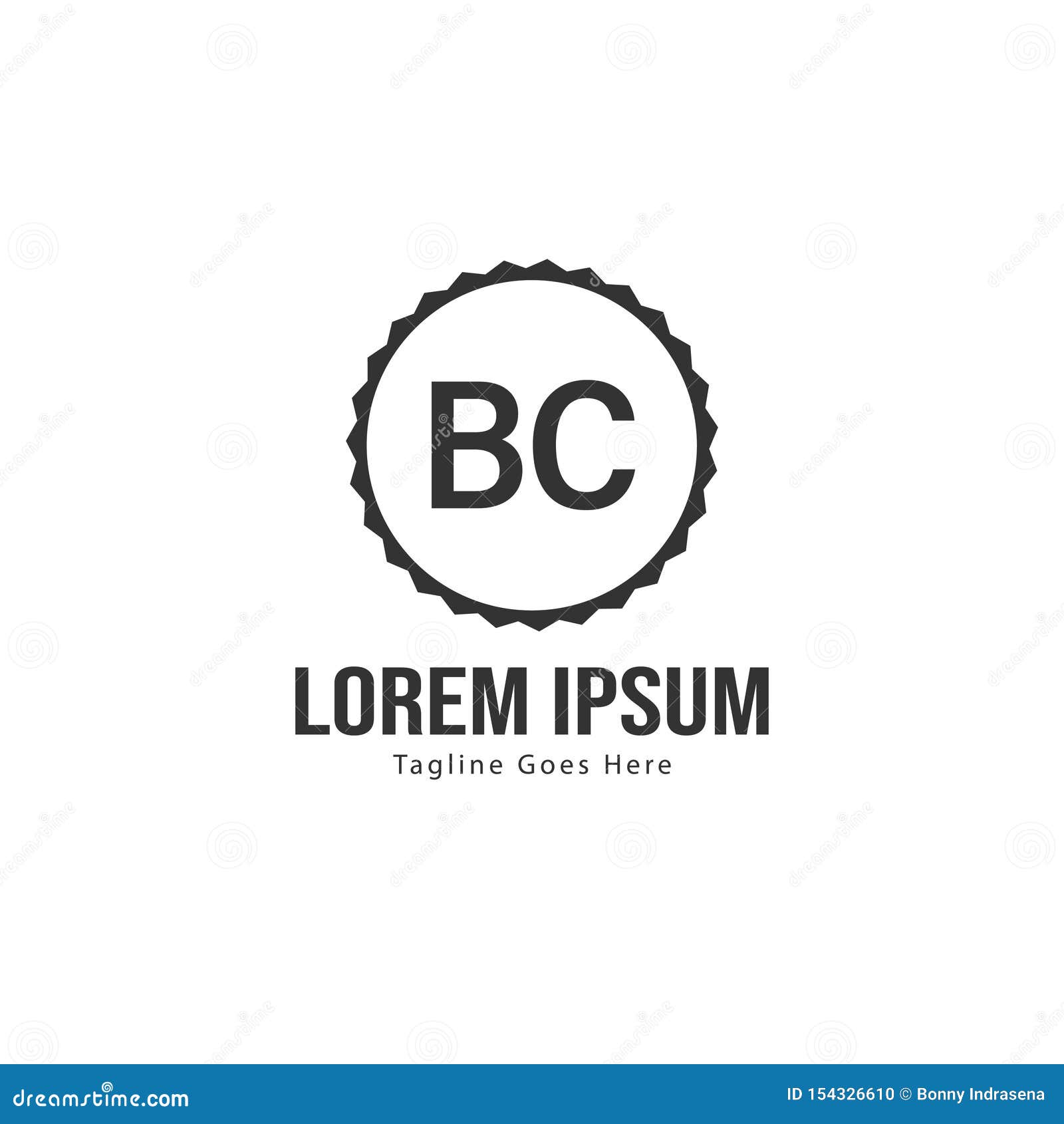 BC Letter Logo Design. Creative Modern BC Letters Icon Illustration ...