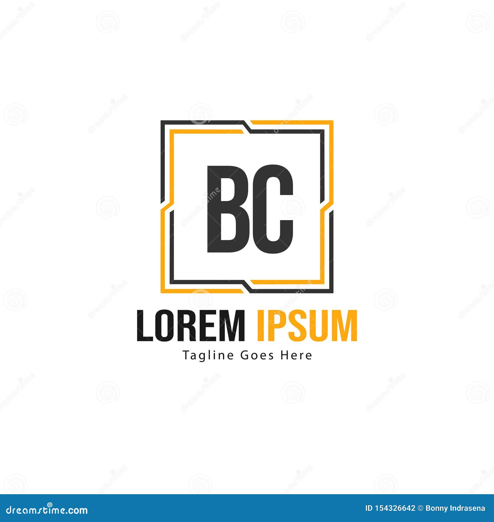 BC Letter Logo Design. Creative Modern BC Letters Icon Illustration ...