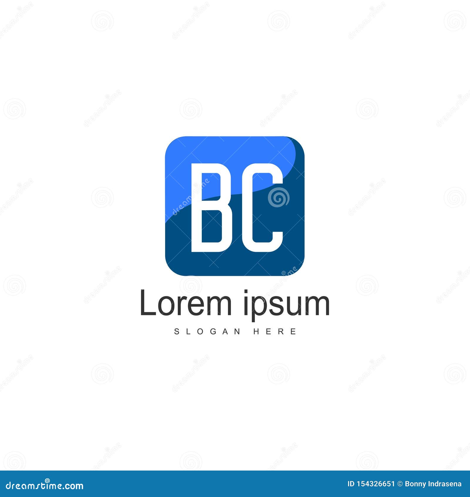 BC Letter Logo Design. Creative Modern BC Letters Icon Illustration ...