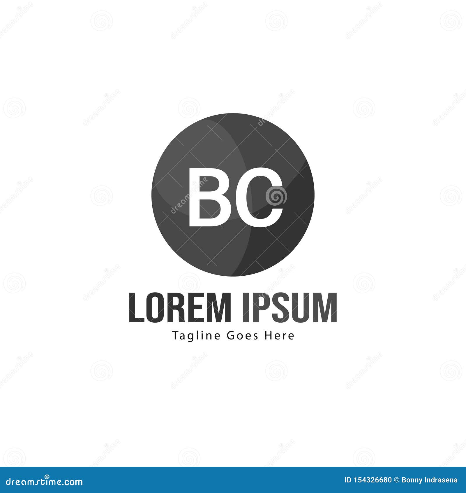 BC Letter Logo Design. Creative Modern BC Letters Icon Illustration ...