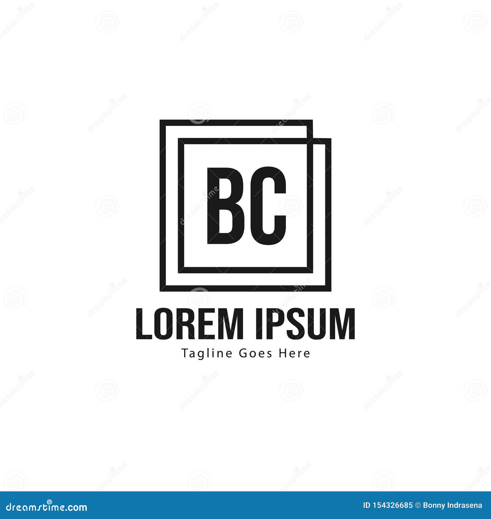 BC Letter Logo Design. Creative Modern BC Letters Icon Illustration ...
