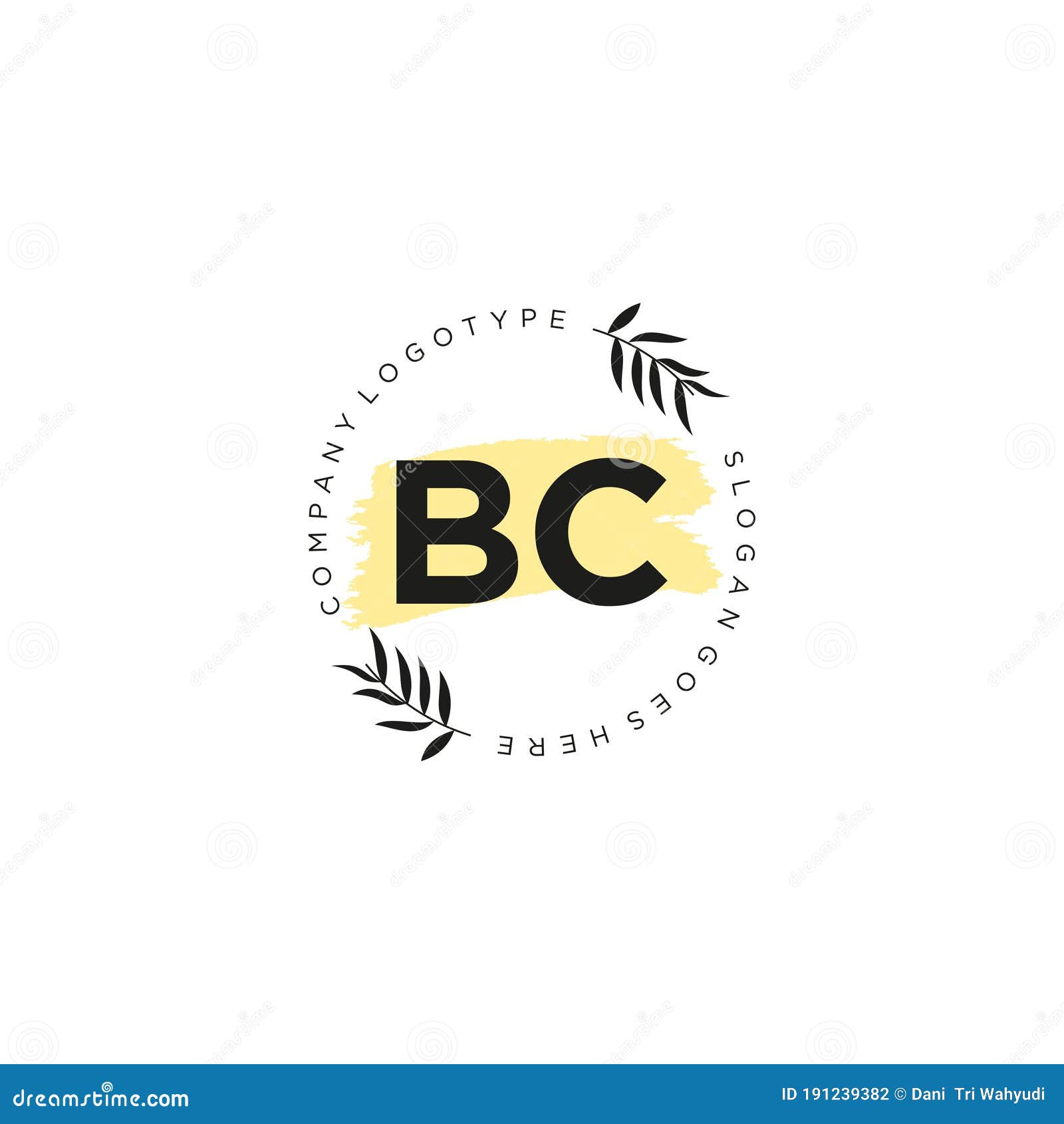 BC Letter Logo Icon Design Template Elements Stock Vector ...