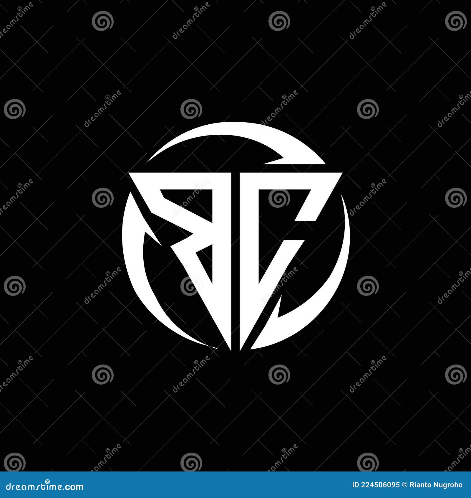 BC Logo Monogram Design Template Stock Vector - Illustration of elegant ...