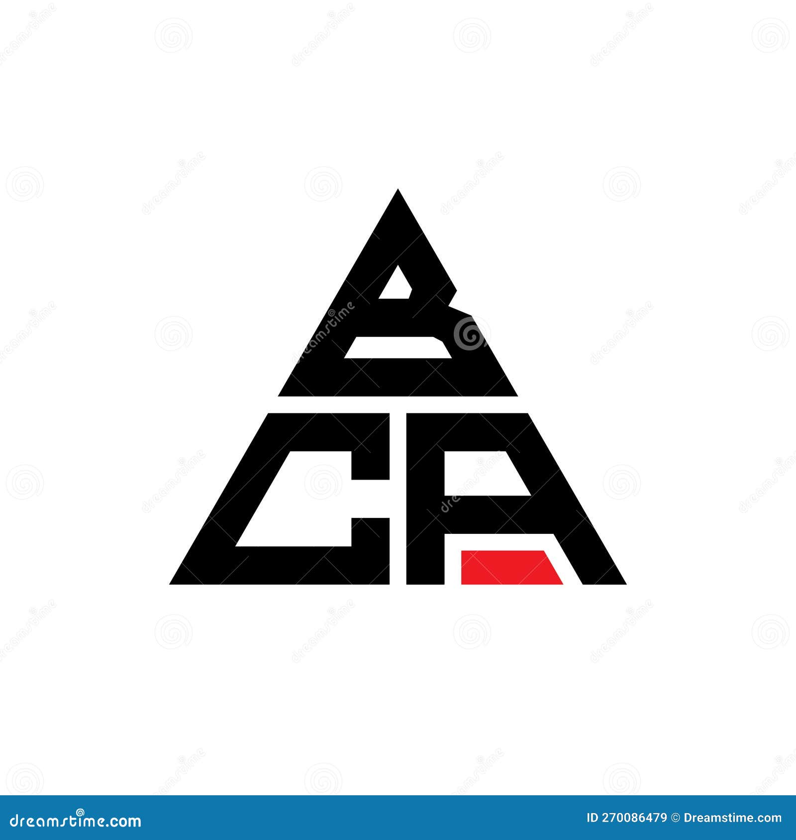 BCA Triangle Letter Logo Design With Triangle Shape. BCA Triangle Logo ...