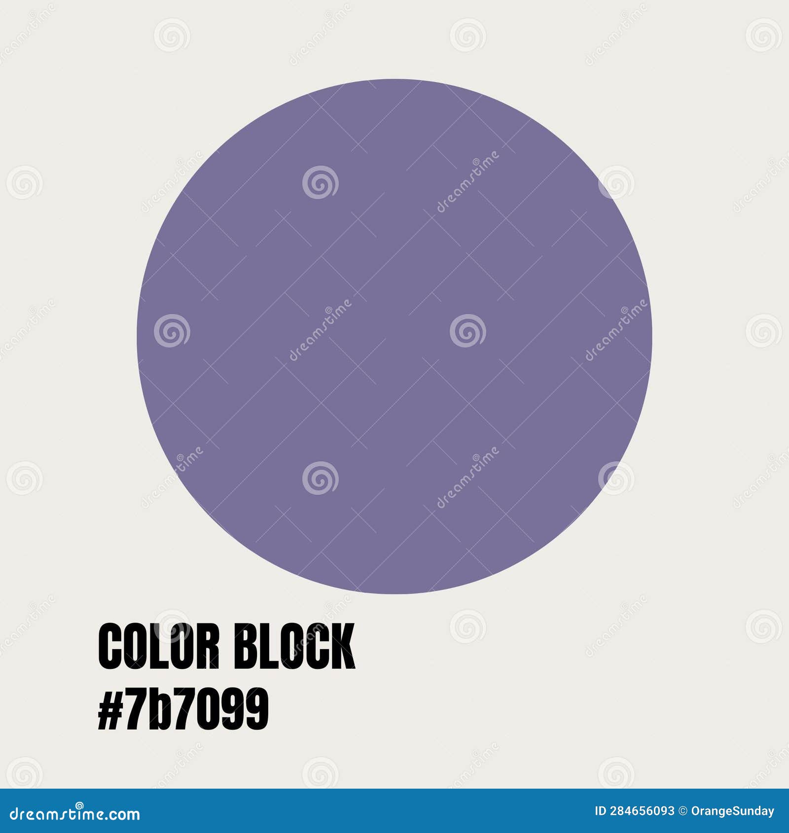 Color Block Purple Aesthetic Y2K Circle Stock Illustration ...