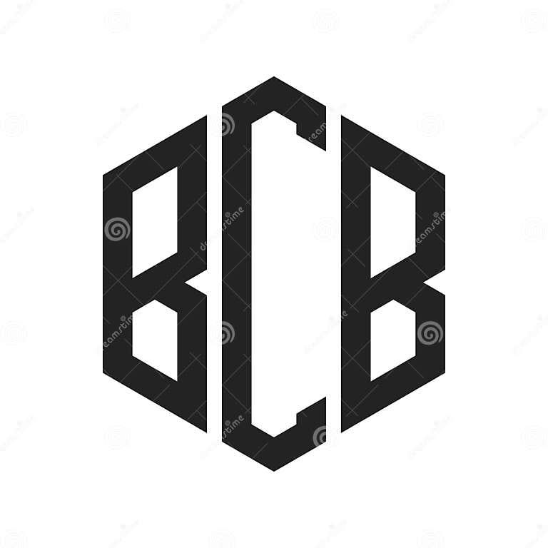 BCB Logo Design. Initial Letter BCB Monogram Logo Using Hexagon Shape ...