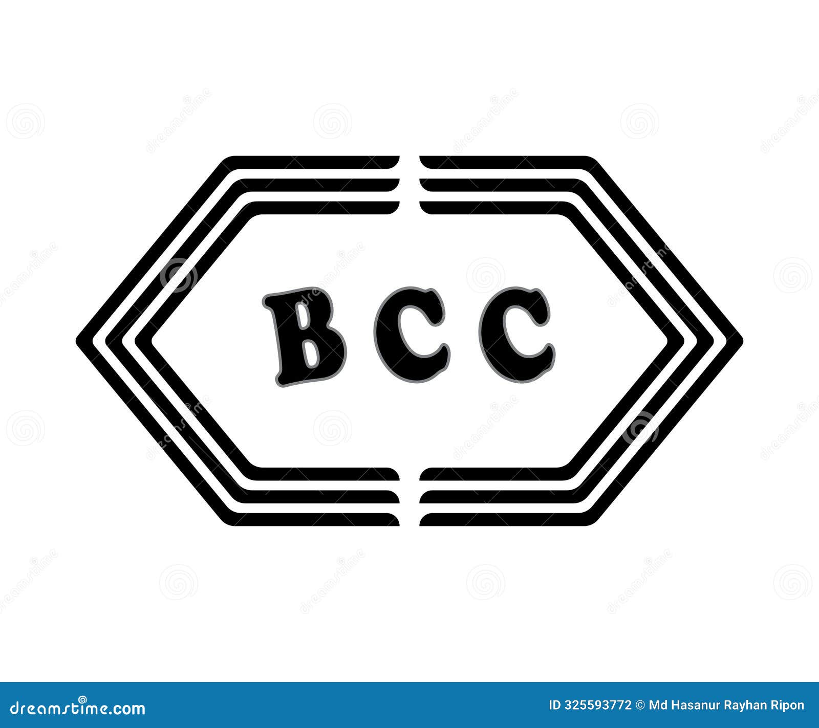 BCC Letter Logo Design. BCC Simple and Modern Monogram Logo Stock ...