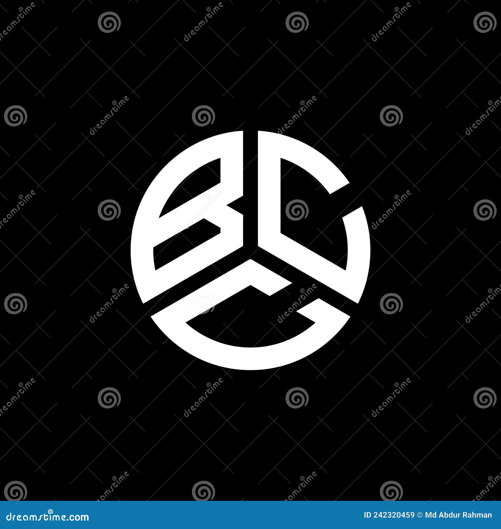 BCC Letter Logo Design On White Background. BCC Creative Initials ...