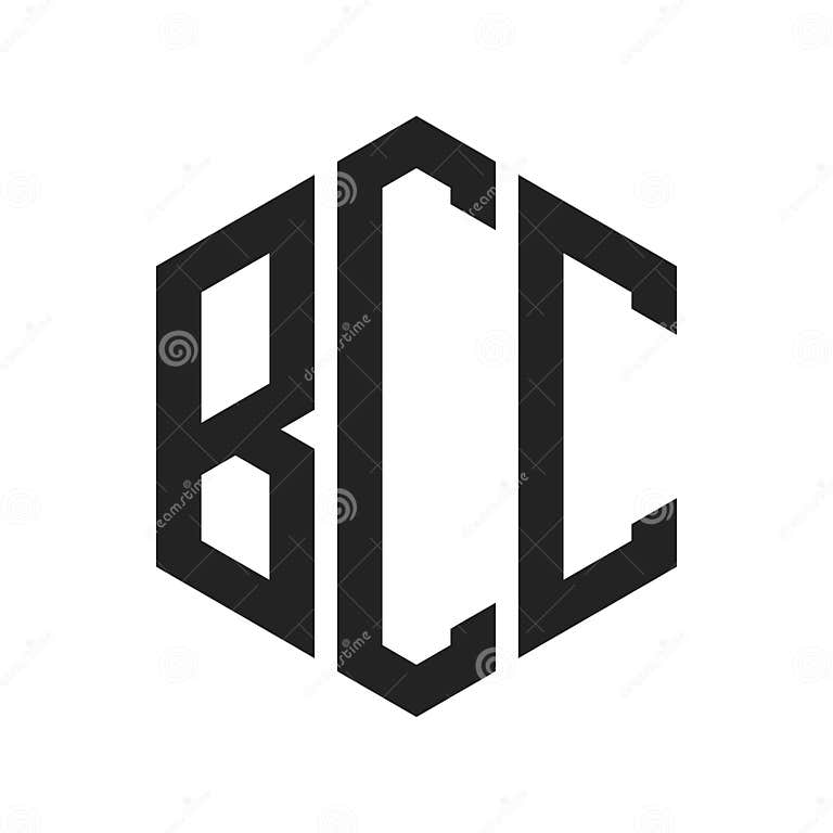 BCC Logo Design. Initial Letter BCC Monogram Logo Using Hexagon Shape ...