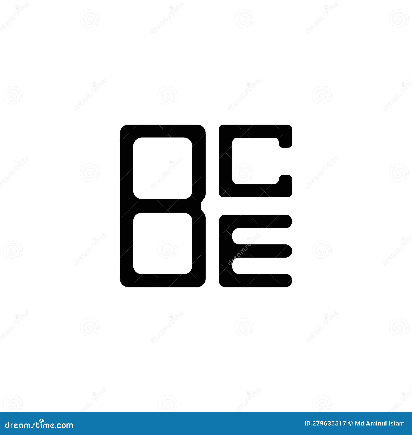 BCE Letter Logo Creative Design with Vector Graphic, BCE Stock ...