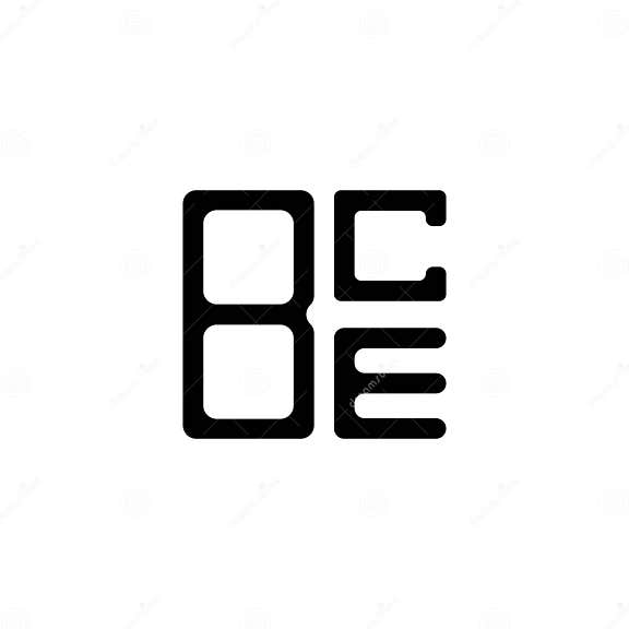 BCE Letter Logo Creative Design with Vector Graphic, BCE Stock ...