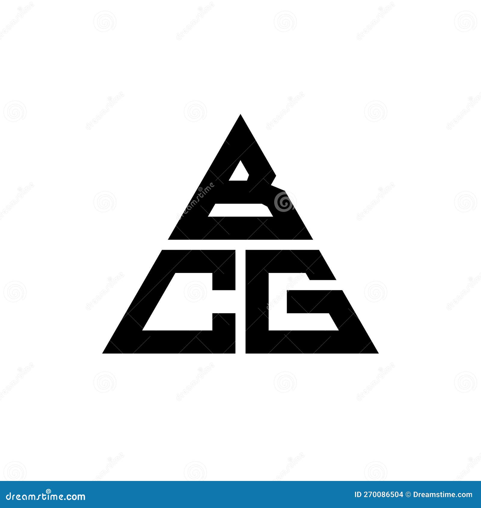 BCG Triangle Letter Logo Design with Triangle Shape. BCG Triangle Logo ...