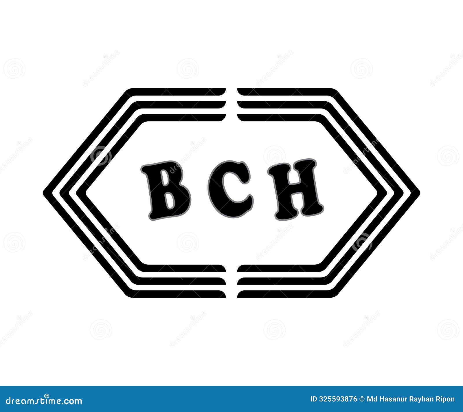 BCH Letter Logo Design. BCH Simple And Modern Monogram Logo. Abstract ...