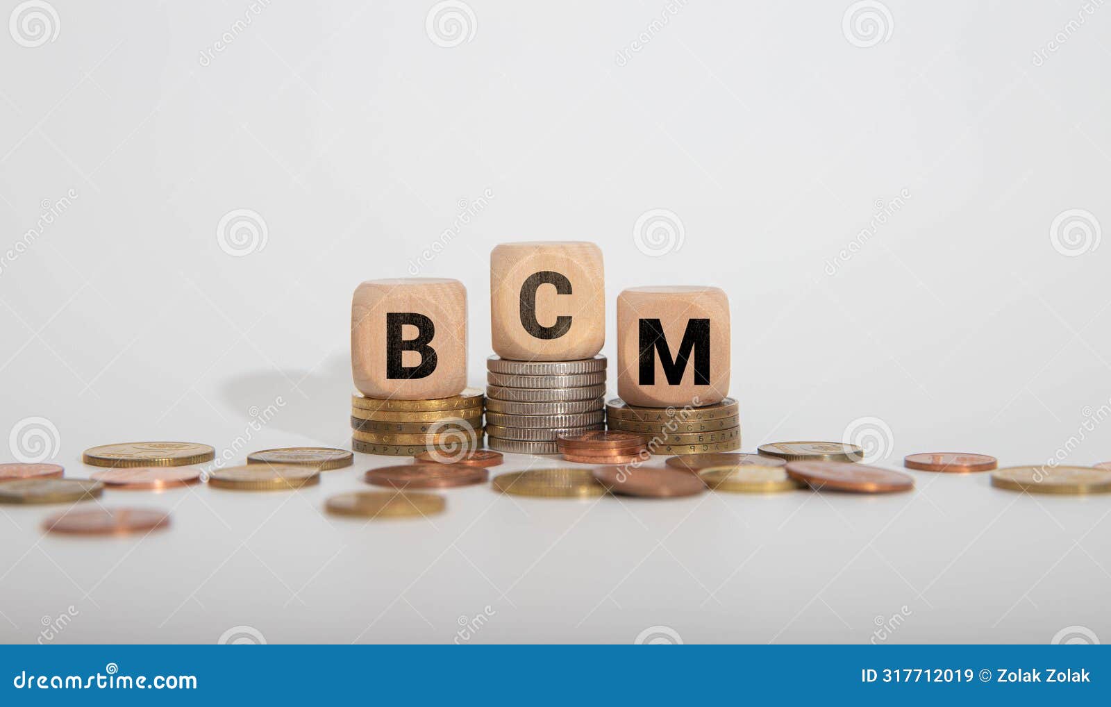 BCM Business Continuity Plan is on the Table. Stock Image - Image of ...
