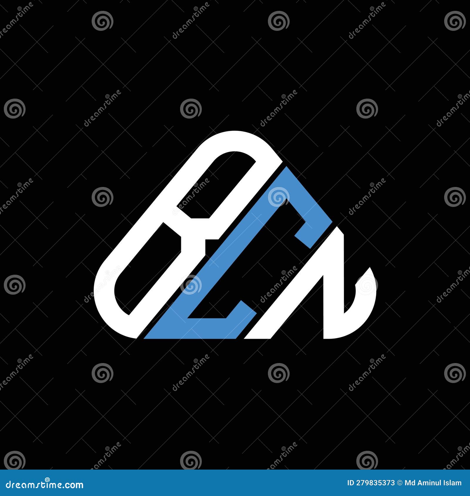 BCN Letter Logo Creative Design with Vector Graphic, BCN Simple and ...