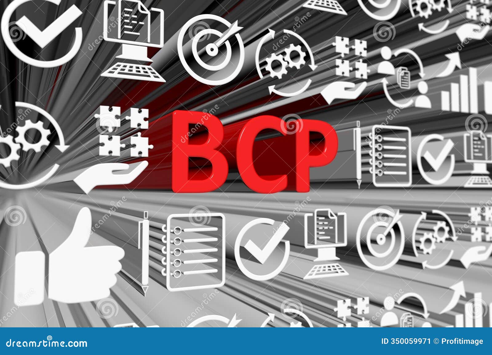 DLT Concept Blurred Background 3d Royalty-Free Cartoon | CartoonDealer ...