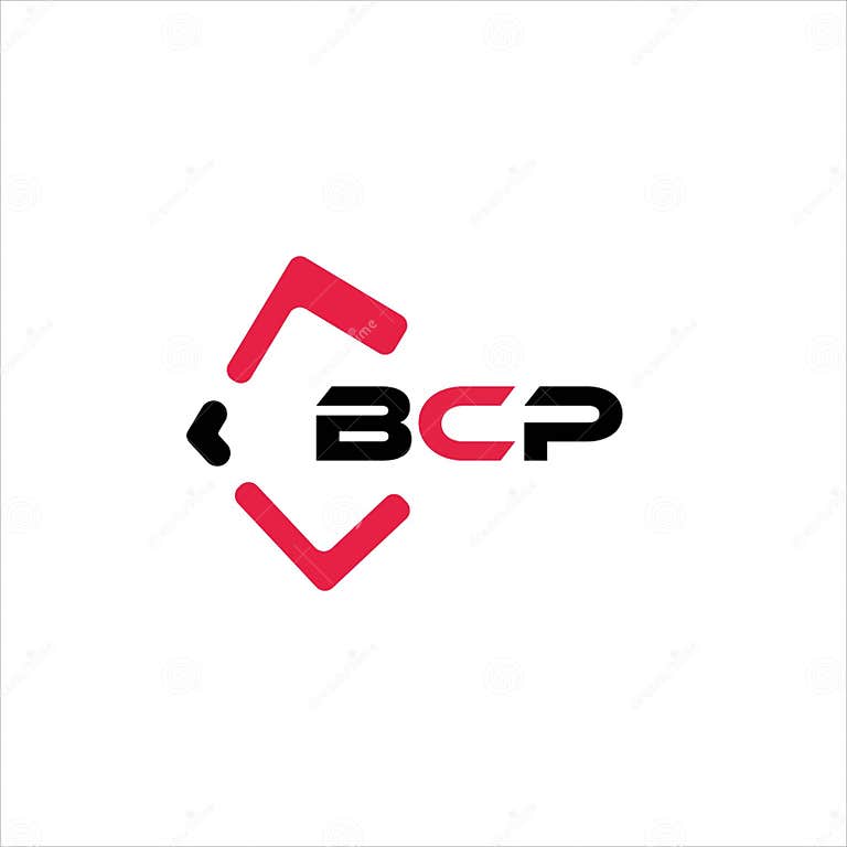 BCP Creative Minimalist Letter Logo. BCP Unique Vector Initials ...