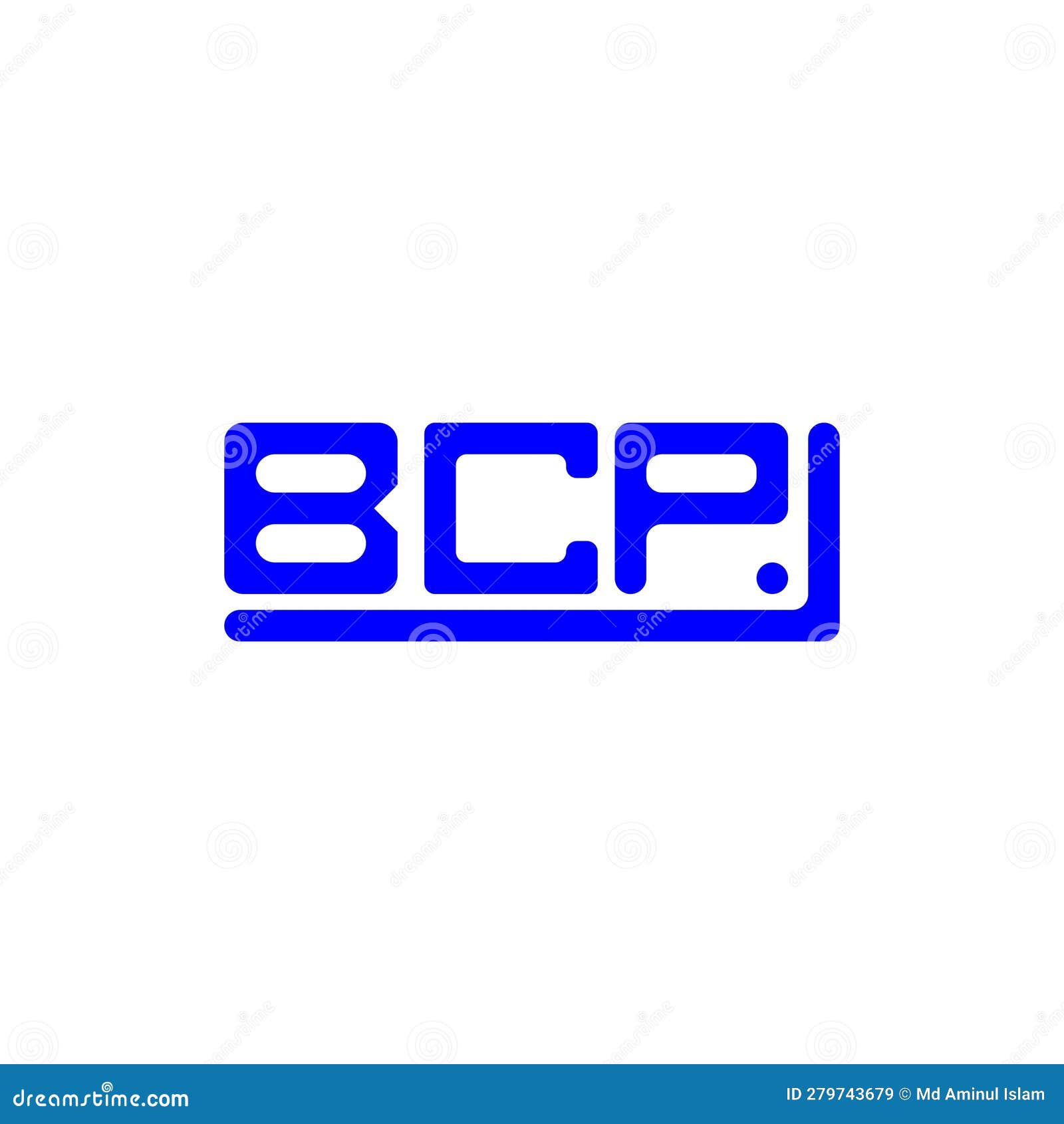 BCP Letter Logo Creative Design with Vector Graphic, BCP Stock ...
