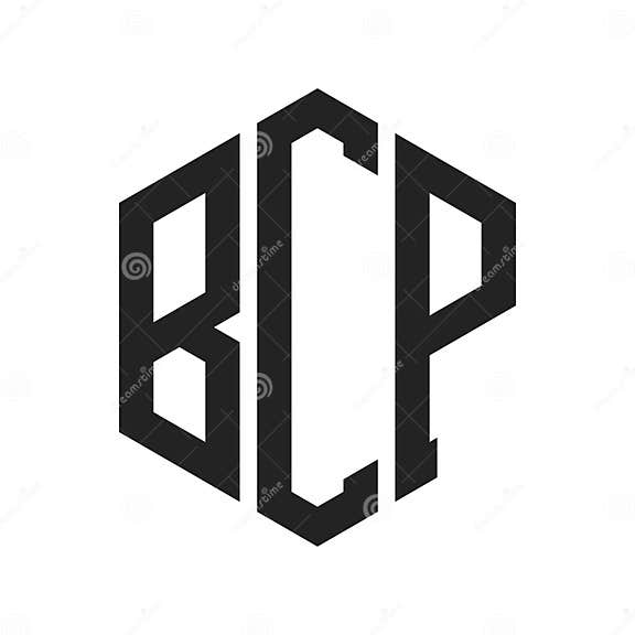BCP Logo Design. Initial Letter BCP Monogram Logo Using Hexagon Shape ...