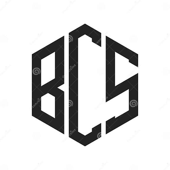 BCS Logo Design. Initial Letter BCS Monogram Logo Using Hexagon Shape ...