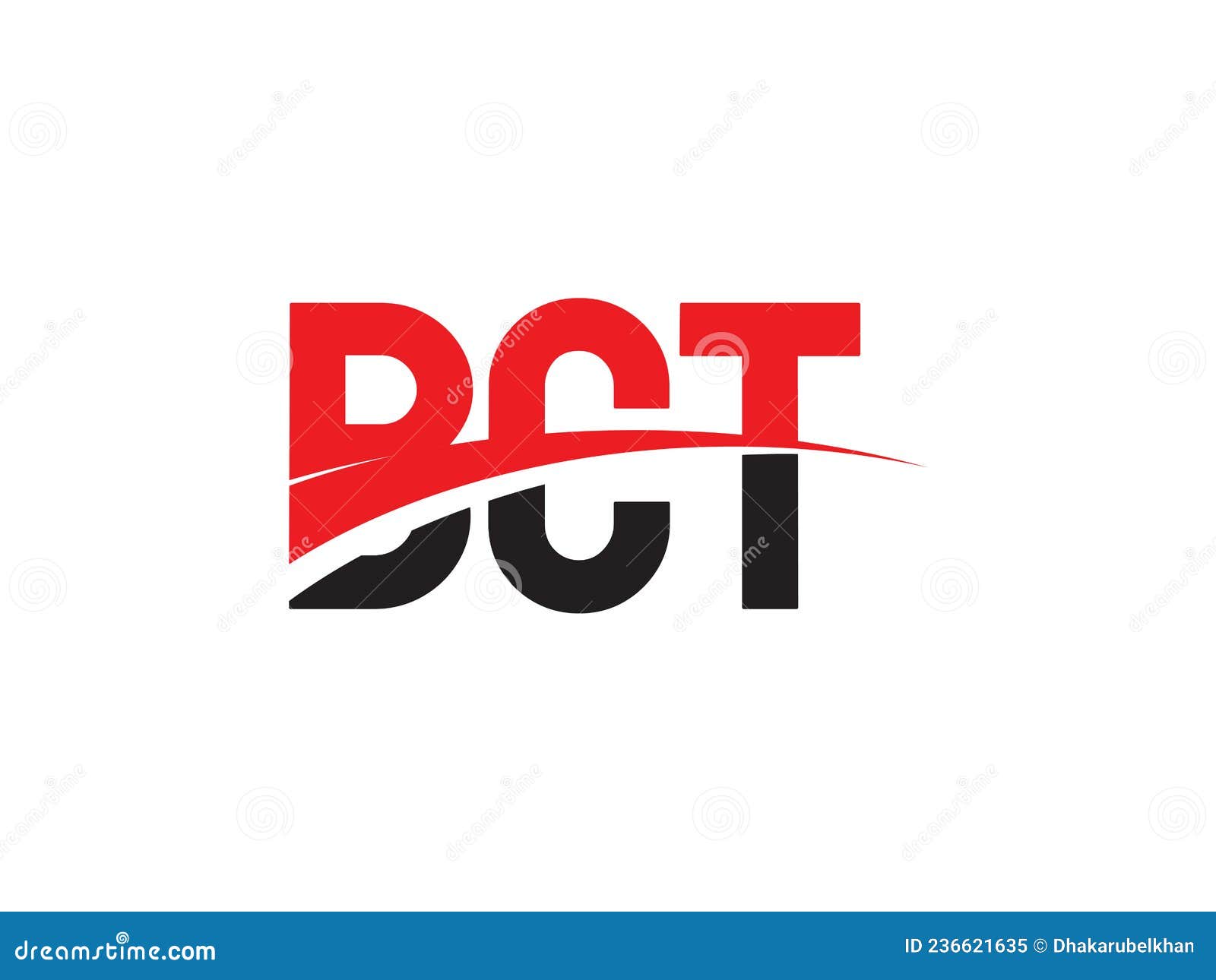 BCT Letter Initial Logo Design Vector Illustration Stock Vector ...