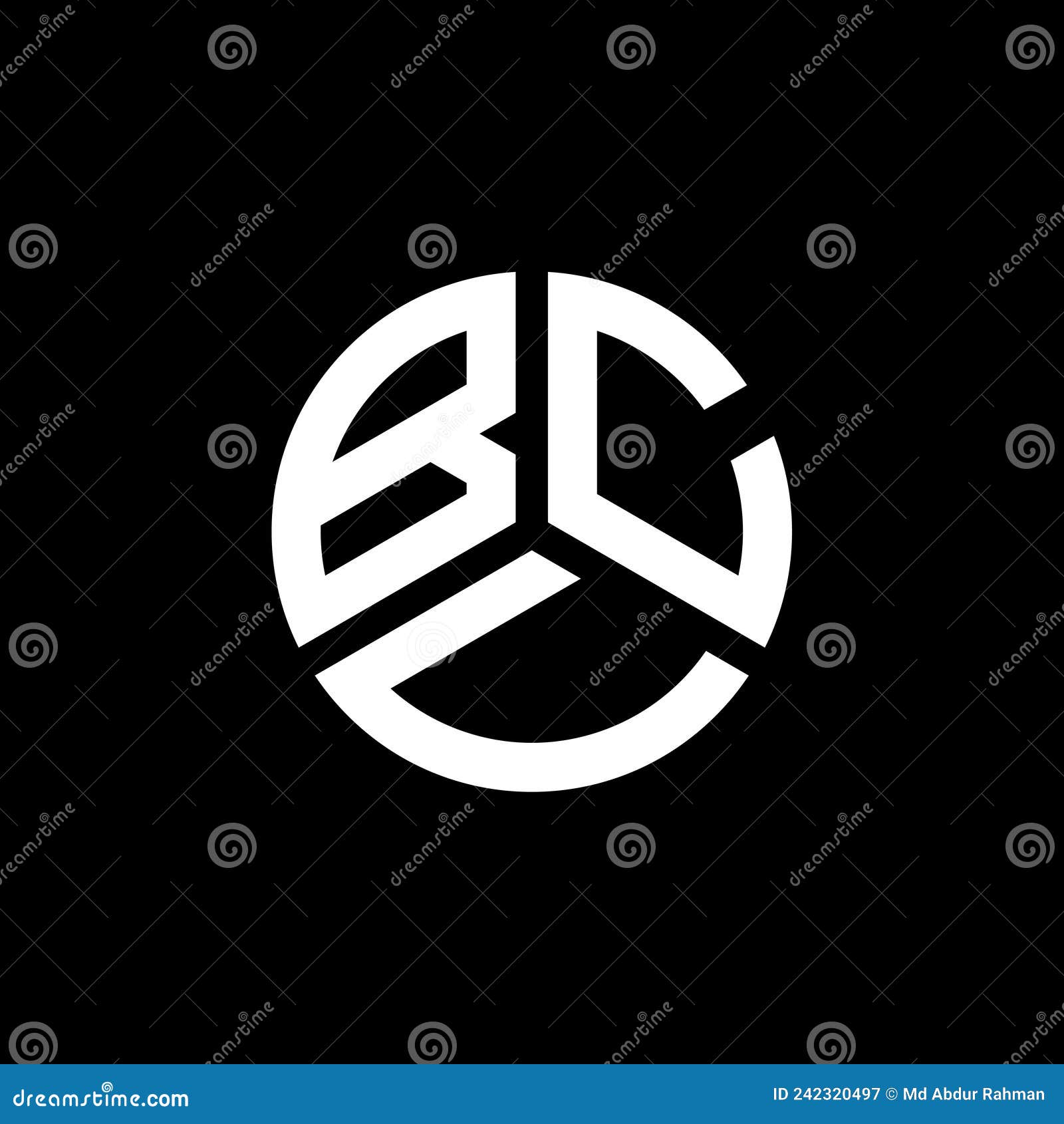 BCU Letter Logo Design on White Background. BCU Creative Initials ...