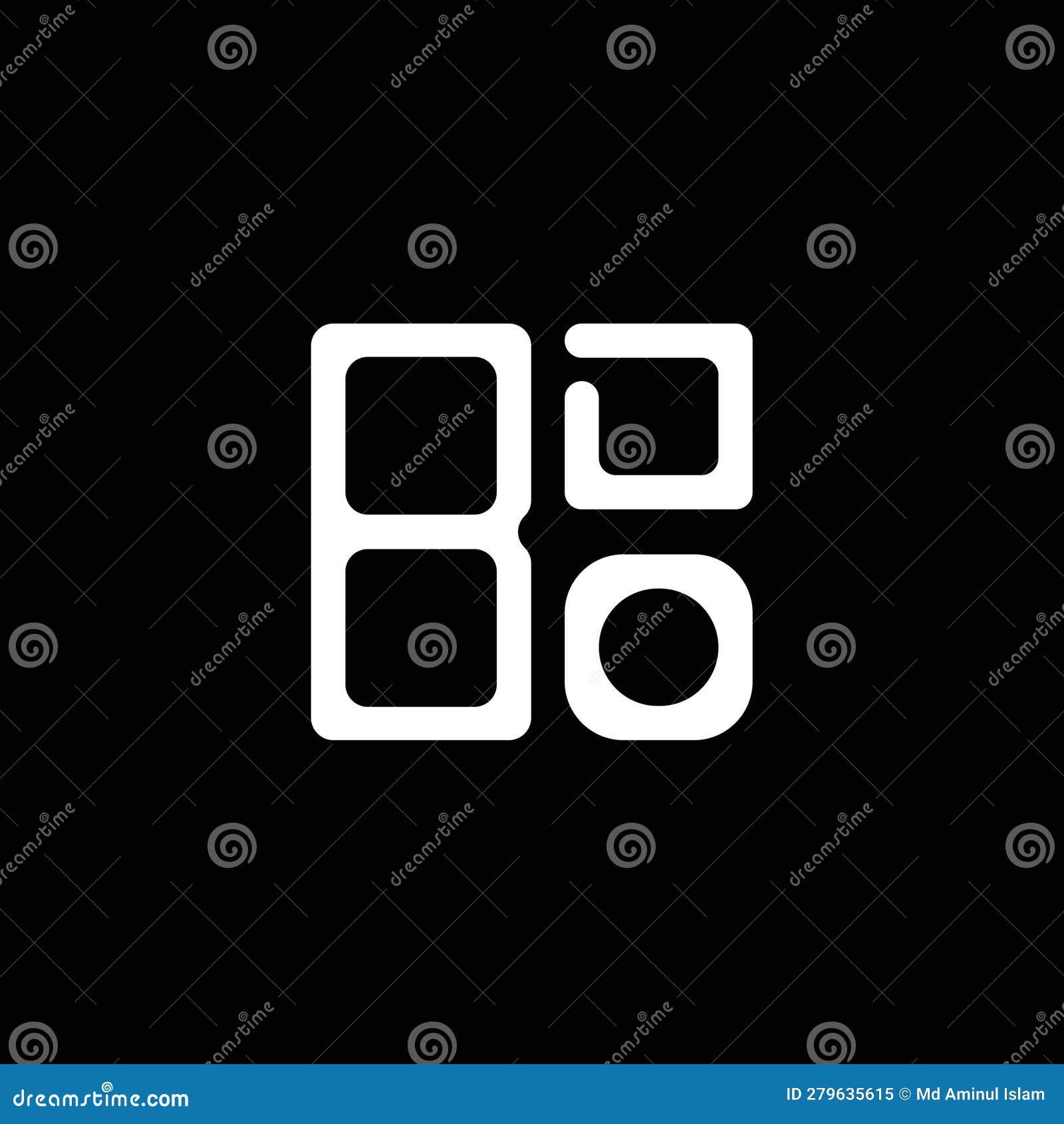 BDO Letter Logo Creative Design with Vector Graphic, BDO Stock Vector ...